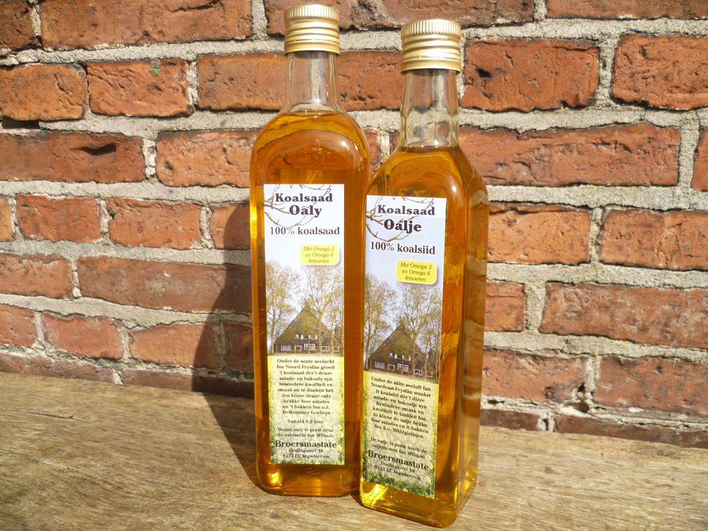 Koolzaadolie en koolzaadhoning van Broersma State - Waddenmarktplaats